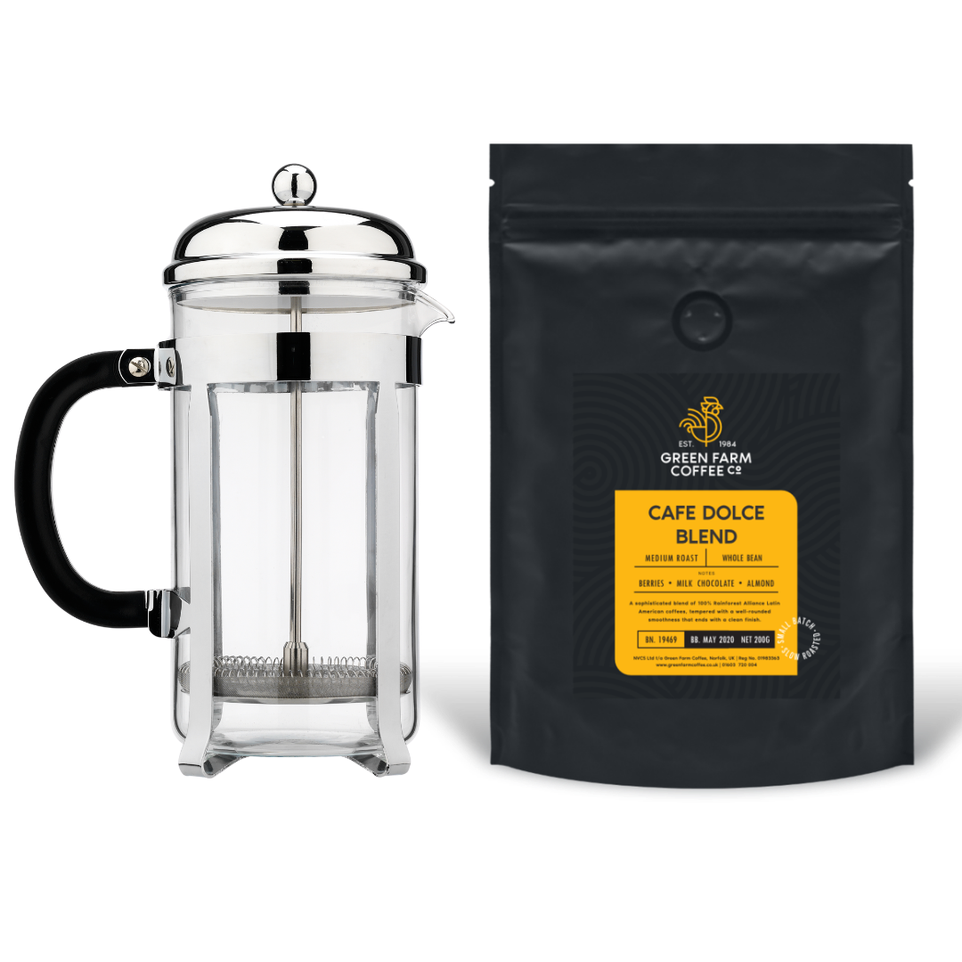 Cafetiere Coffee Gift Box – Green Farm Coffee